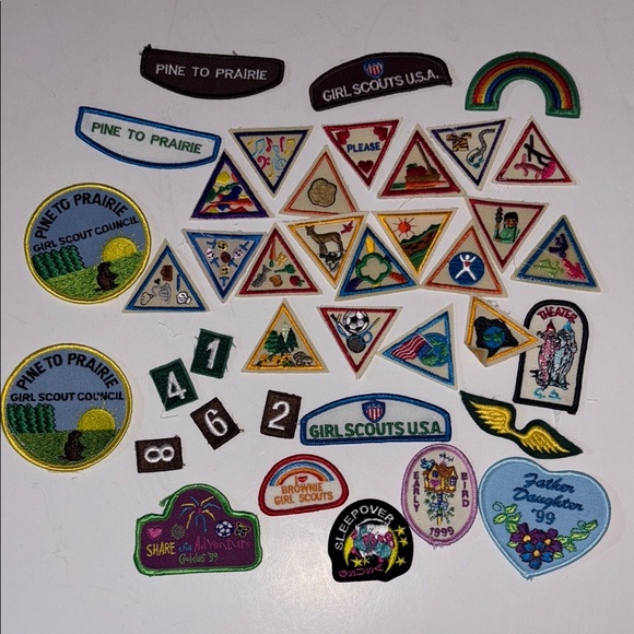 Girl Scouts | Accessories | Vintage 8s 90s Girl Scouts Brownie ...
